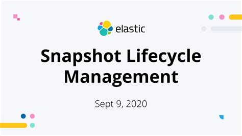 Elasticsearch Snapshot Policy At Alonzo Caraway Blog