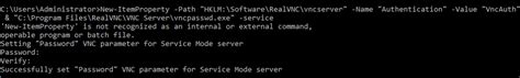 vnc server has no authentication schemes configured realvnc help center