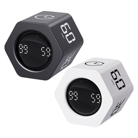 Jual Productivity Cube Timer Gravity Sensor Flipping Countdown Cooking