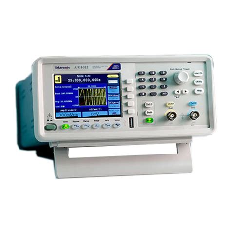 TEKTRONIX AFG SERIES MANUAL Pdf Download ManualsLib