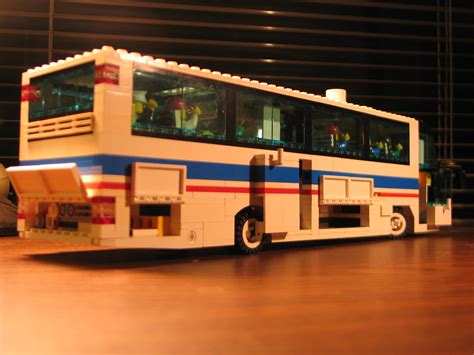 Lego Bus Model 9 | The bus with all doors and hatches opened ...