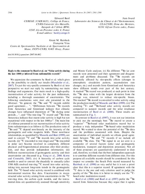 Pdf Reconstruction Of Grand Minima Of Solar Activity From Δ 14 C Data