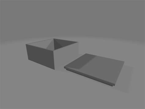 Box With Lid By Wajpie Download Free STL Model Printables Com