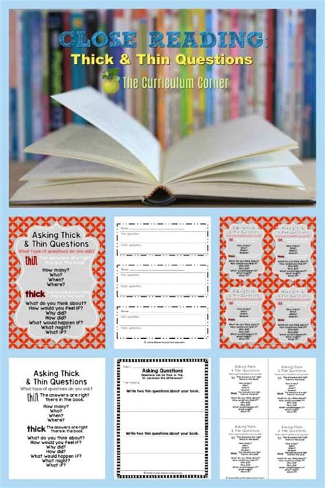 Close Reading Thieves Reading Strategy The Curriculum Corner 4 5 6