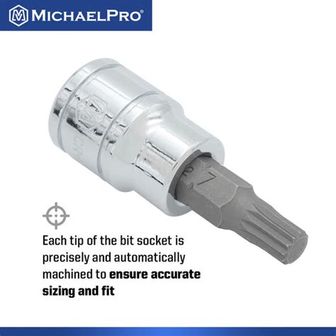 14 Piece Xzn Triple Square Spline Bit Set Mp012023 Michaelpro