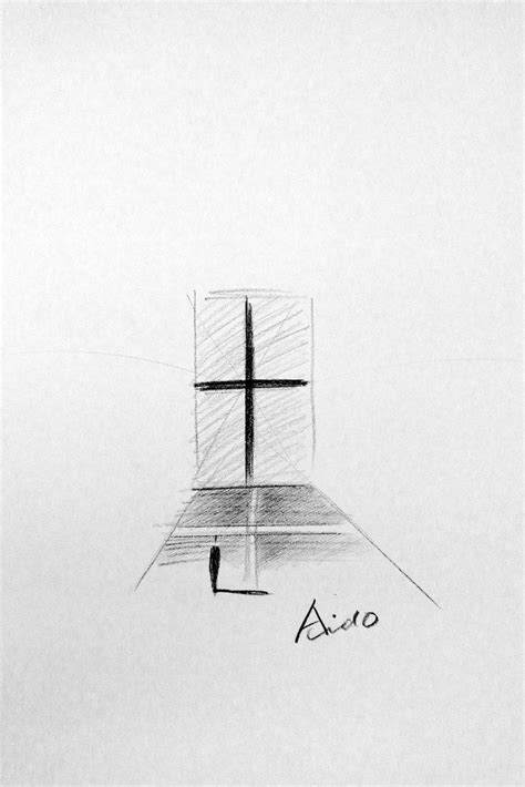Tadao Ando Church Of Light Sketch Tadao Ando Church Of Light Tadao