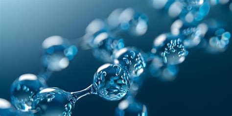 Premium Photo Abstract Polymerization Chemical Reaction Art Showing Long Chain Molecule