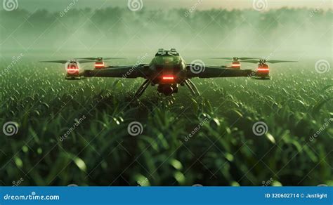 A Drone Equipped With Advanced Communication Systems Gathering Data On Weather Patterns And