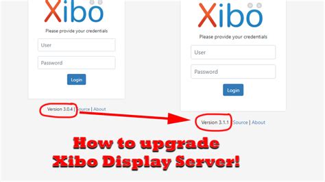 How To Upgrade Xibo To Current Version Linux Docker