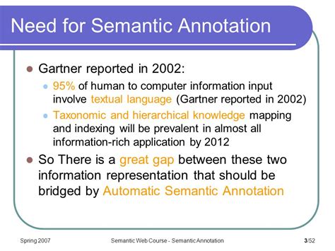 semantic web course semantic annotation ppt video online download