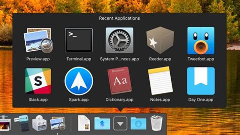 How To Add A Recent Or Favorite Items Stack To Your Macs Dock Macrumors