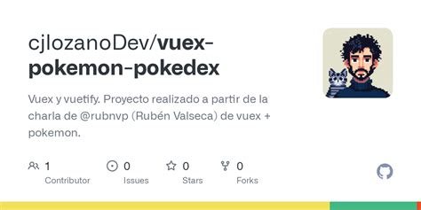 github cjlozanodev vuex pokemon pokedex vuex y vuetify proyecto