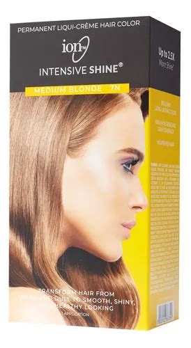 Kit De Tinte Permanente Ion Rubio Medio 7n Mercadolibre
