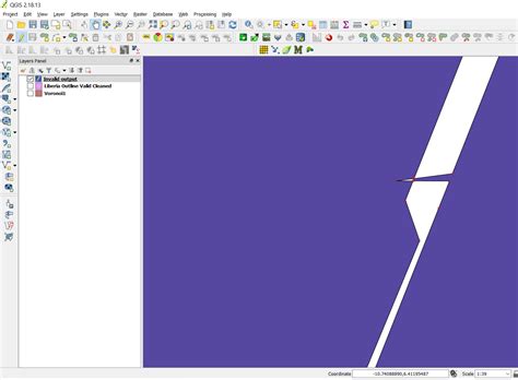 Vector QGIS Invalid Geometry Even After Using Validity Checker And V Clean Geographic