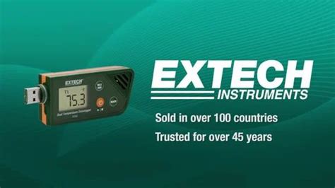 Digital Data Logger Extech RHT Temperature Humidity Datalogger For Industrial X X