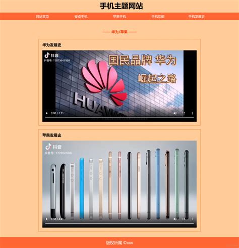 Htmlcss大作业：购物商城网页设计与实现——手机主题网站html网页设计的技术博客51cto博客