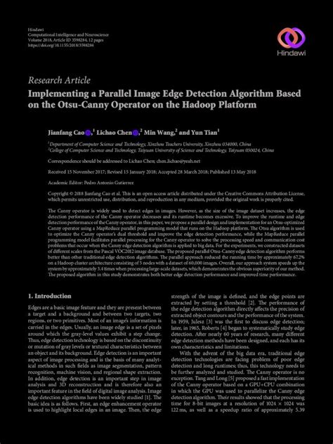 pdf implementing a parallel image edge detection algorithm
