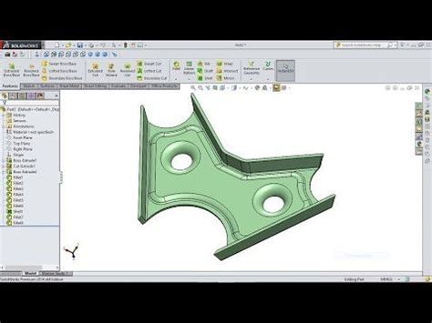 SolidWorks Tutorial Engine Side Cover Solidworks Tutorial Solidworks Cad Design