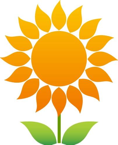 Sunflower Vector Images Over 50 000
