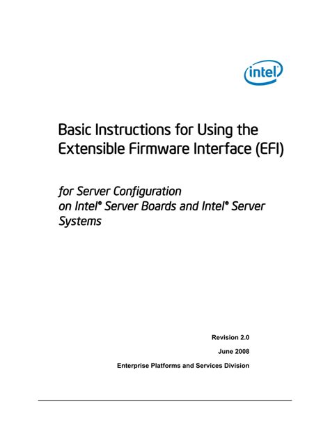 EFI Instructions Manualzz