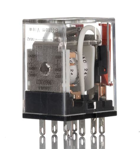 My2 Gs R Ac24 Omron Omron Plug In Power Relay 24v Ac Coil 10a Switching Current Dpdt 271