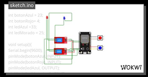 Practica 20 Wokwi Esp32 Stm32 Arduino Simulator