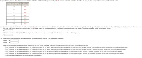 5 What Is The Standard Deviation In Of The Stock