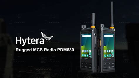 Hytera Multi Mode Advanced Radio Ptc680 Introduction Video Hytera