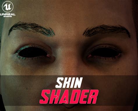 Free Unreal Engine Skin Shader FlippedNormals