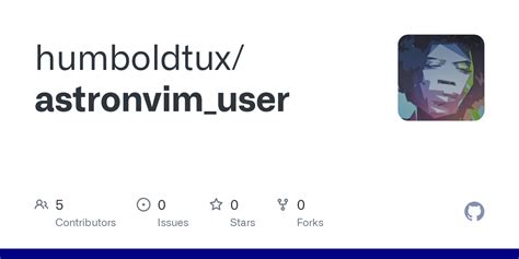 GitHub Humboldtux Astronvim User