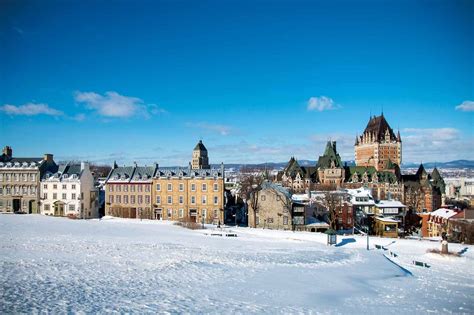 퀘벡 시티 로맨틱 겨울 여행 미리 보기
