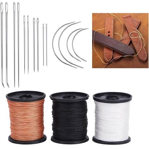 17 Upholstery Needle And Thread Kit Heavy Duty Nylon Thread And Needle
