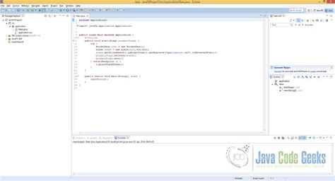 JavaFX Applications With E Fx Clipse Java Code Geeks