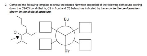 Solved 2 Complete The Following Template To Show The