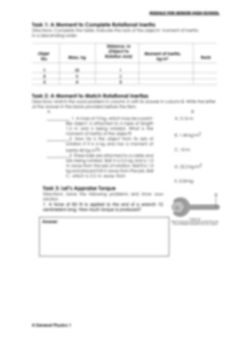 SOLUTION Inertia And Torque Studypool
