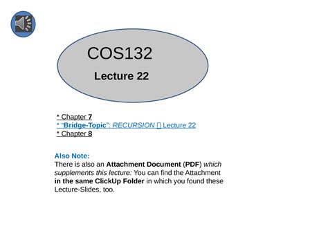 Cos132 L22 Cos 132 Notes For Lecture 22 Cos Lecture 22 Chapter 7