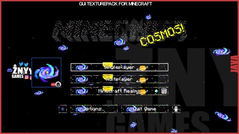 COSMOS GUI Minecraft Resource Packs CurseForge