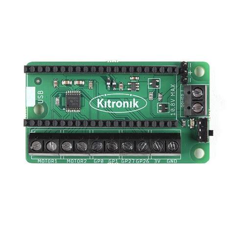 Kitronik Motor Driver Board For Raspberry Pi Pico 電機控制板 Sparkfun原廠 台灣物聯科技 Taiwaniot
