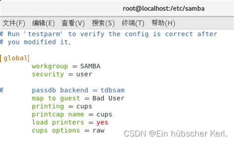 【linux学习笔记】linux服务器：配置与管理samba服务器linux Samba服务器 Csdn博客
