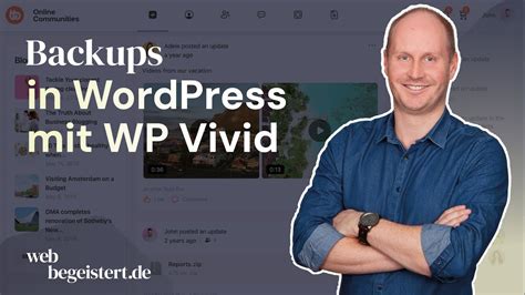 WordPress Backups mit WP Vivid erstellen - sichere und automatisierte Website-Backups - YouTube