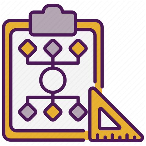 Workflow Hierarchy Diagram Flowchart Business Process Sitemap Icon Download On Iconfinder