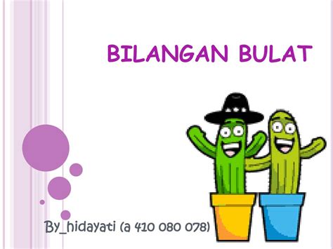 ppt bilangan bulat powerpoint presentation free download id 3546523