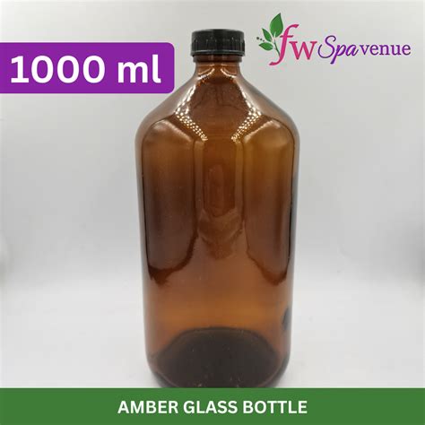 Amber Glass Bottle Batch 2 250ml 500ml 1000ml Shopee Philippines