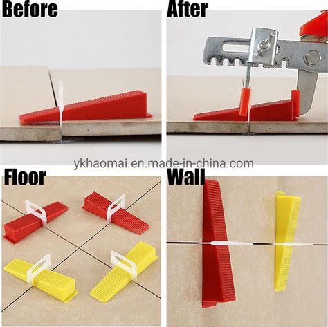 1 0mm1 5mm 2 0mm Reusable Tile Leveler Porcelain Installation Leveler Spacers For Tile Leveling