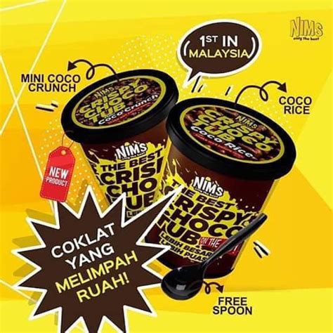 💥ready Stock💥 Nims Chocotub 🔥coco Rice 🔥coco Crunch 🔥coco Ball 🔥coco