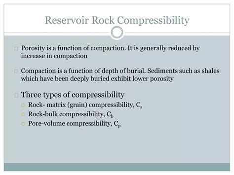 Rock Compressibility Pptx