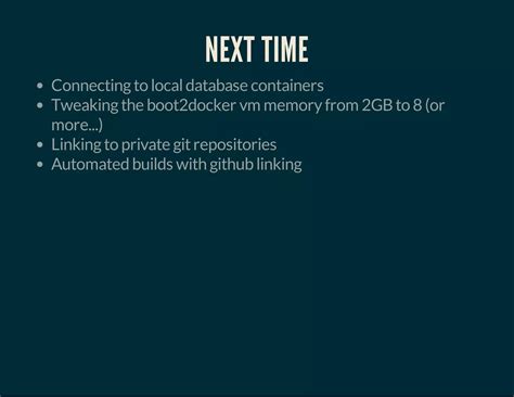 Using Python And Docker For Data Science Ppt