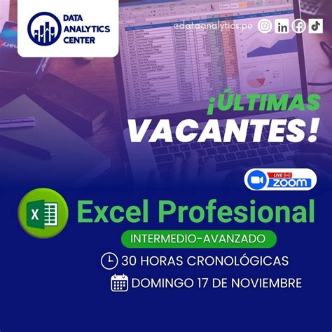 Clasesenvivo Dataanalyticscenter Excel Microsoftexcel Vbamacros