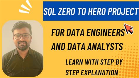 Sql Zero To Hero Project For Data Engineers And Analysts Learn Sql