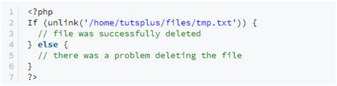 Como Deletar Um Arquivo No Php Com A Função Unlink